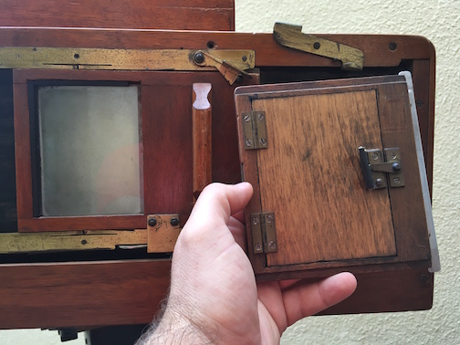 Quarter plate sliding back camera - FOURTOES