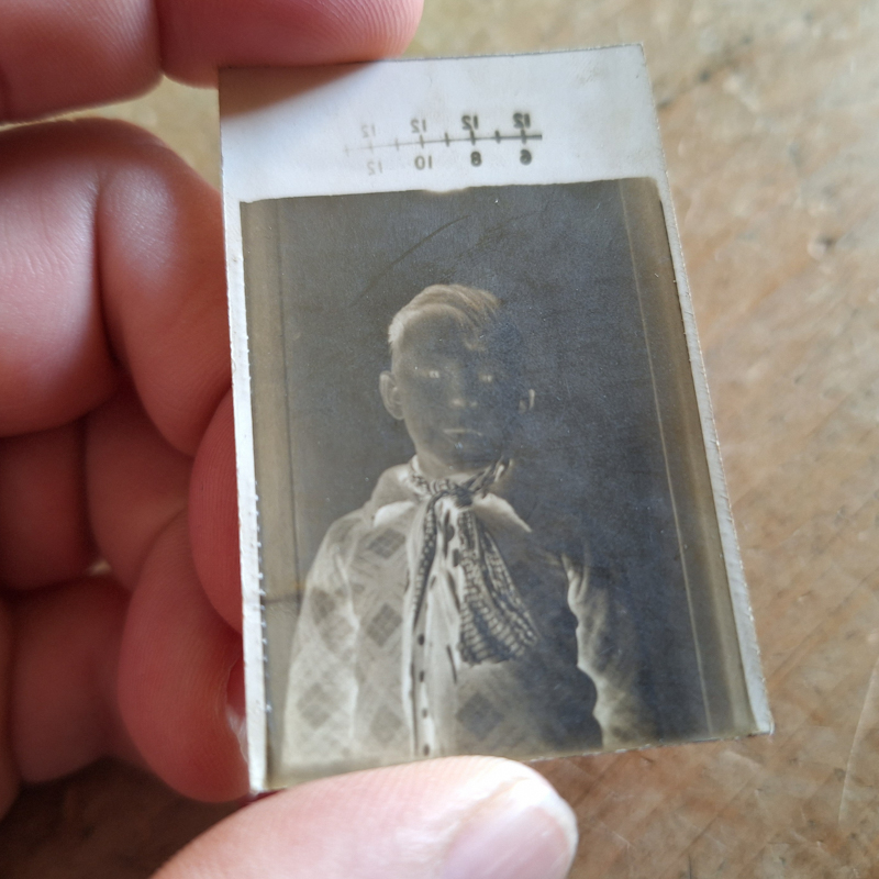 Tiny paper negatives - FOURTOES